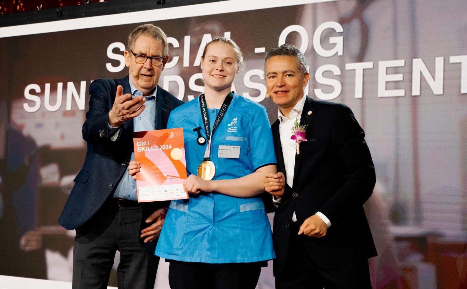 Her er vinderen af DM i sosu-Skills 2024