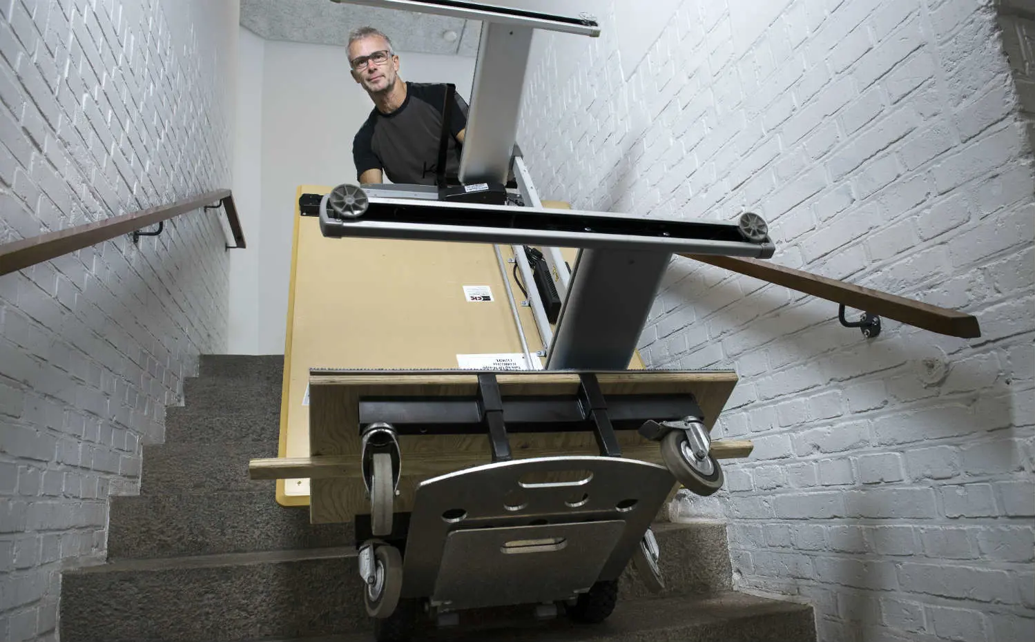 Erling opfandt ny vogn til de tunge læs