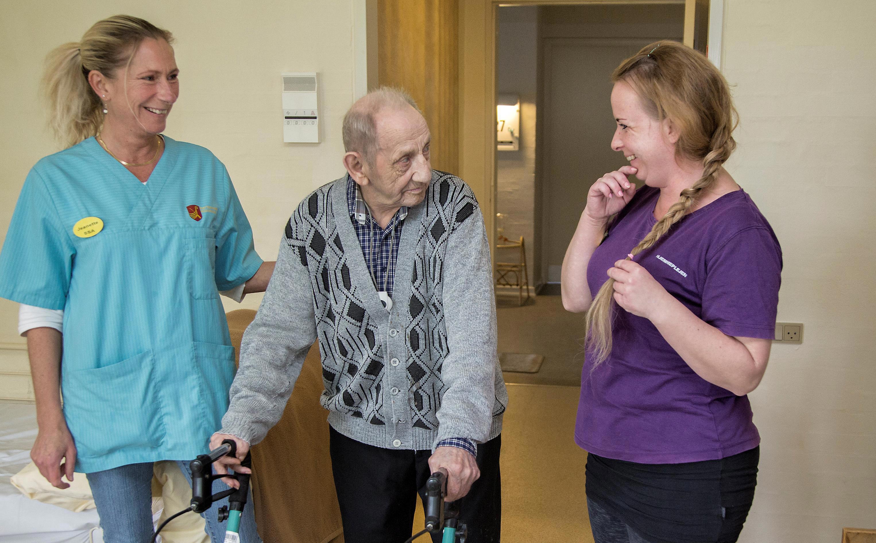 Plejecenter hjælper ledige i gang